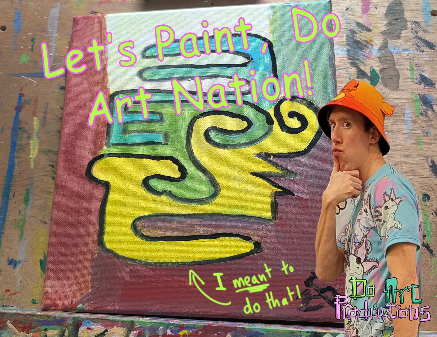 One Line, Endless Possibilities: A Wacky Trick to Start Painting - Do ...